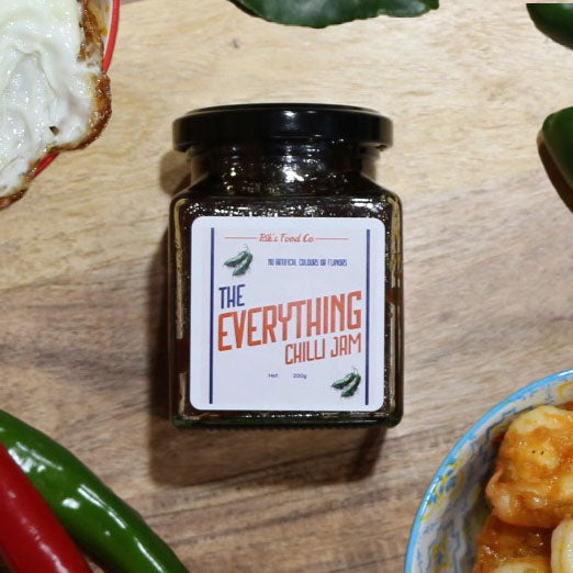 The Everything Hot Chilli Jam – Rik's Food Co
